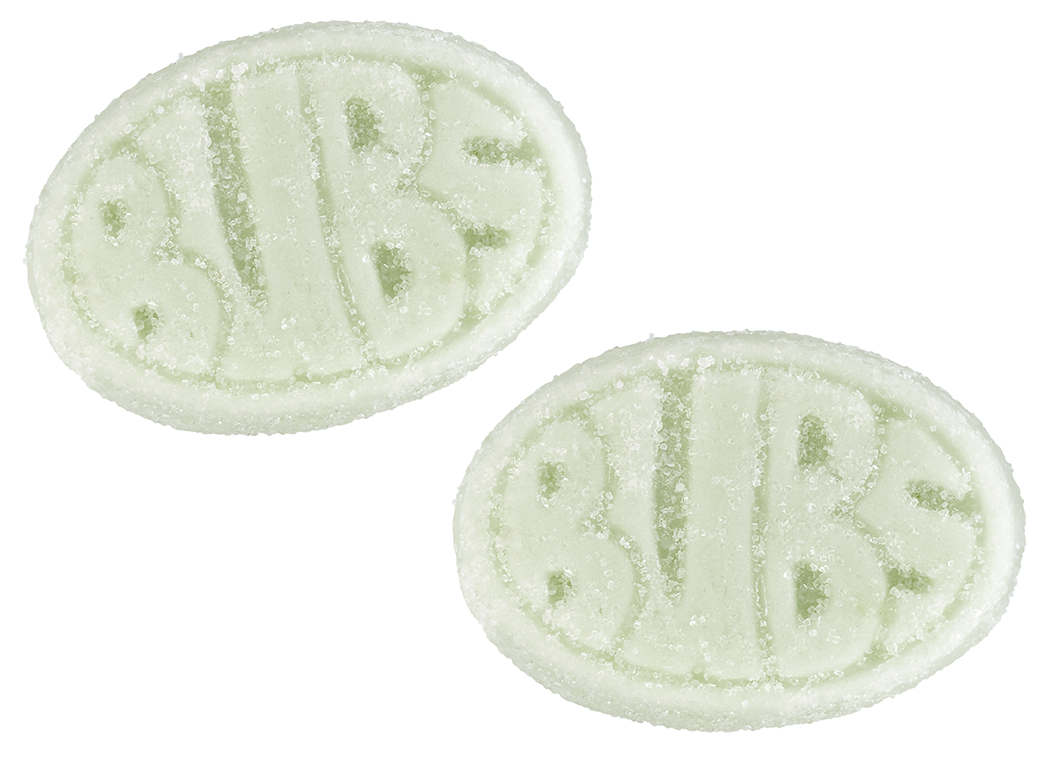 BUBS Fruity Pear Mini 100g – Yum Yum Swedish Candy