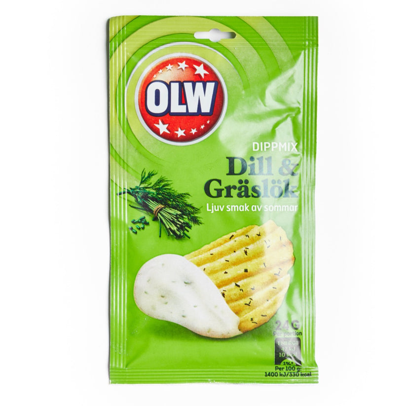OLW Dip Mix Dill & Chives – Yum Yum Swedish Candy
